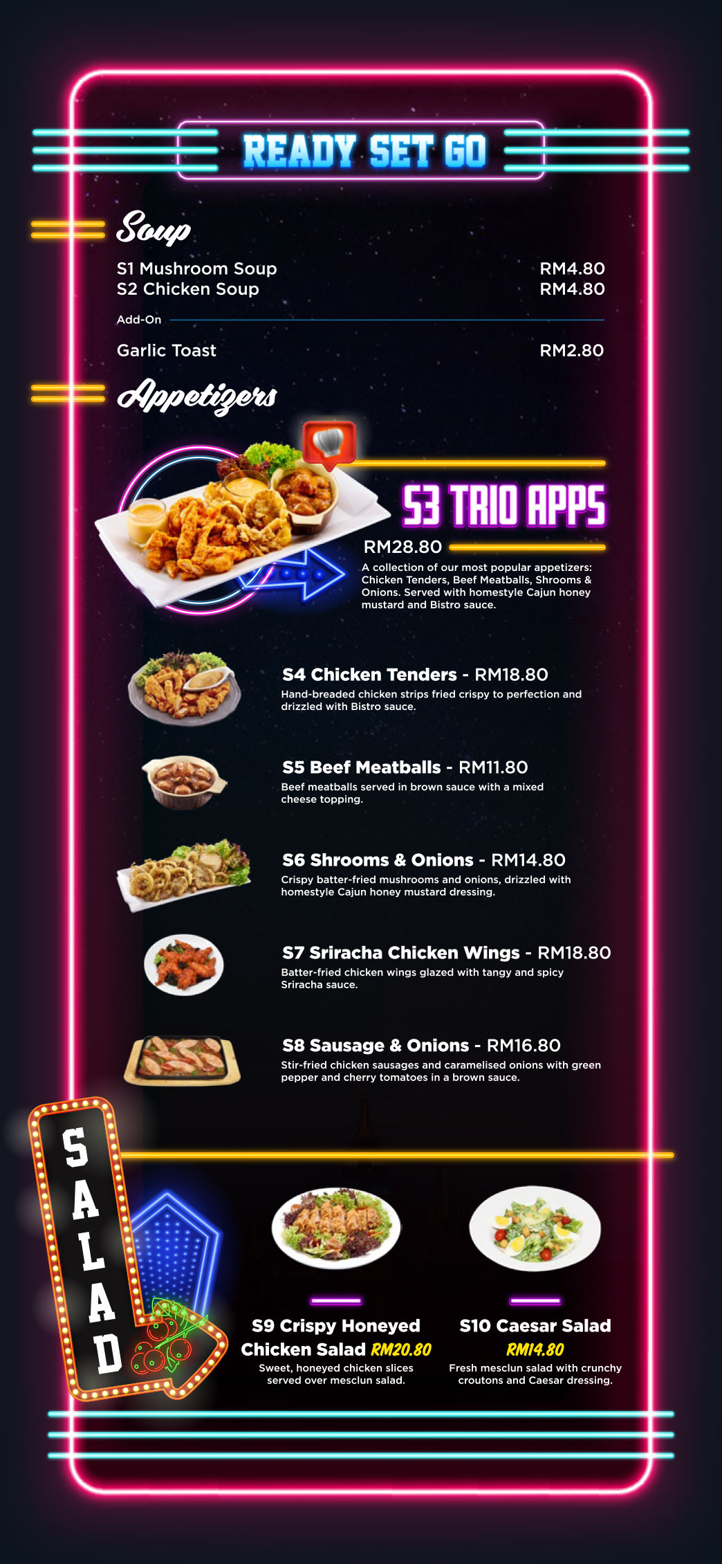 Menu : NY Steak Shack ~ Steak, Burgers & Shakes