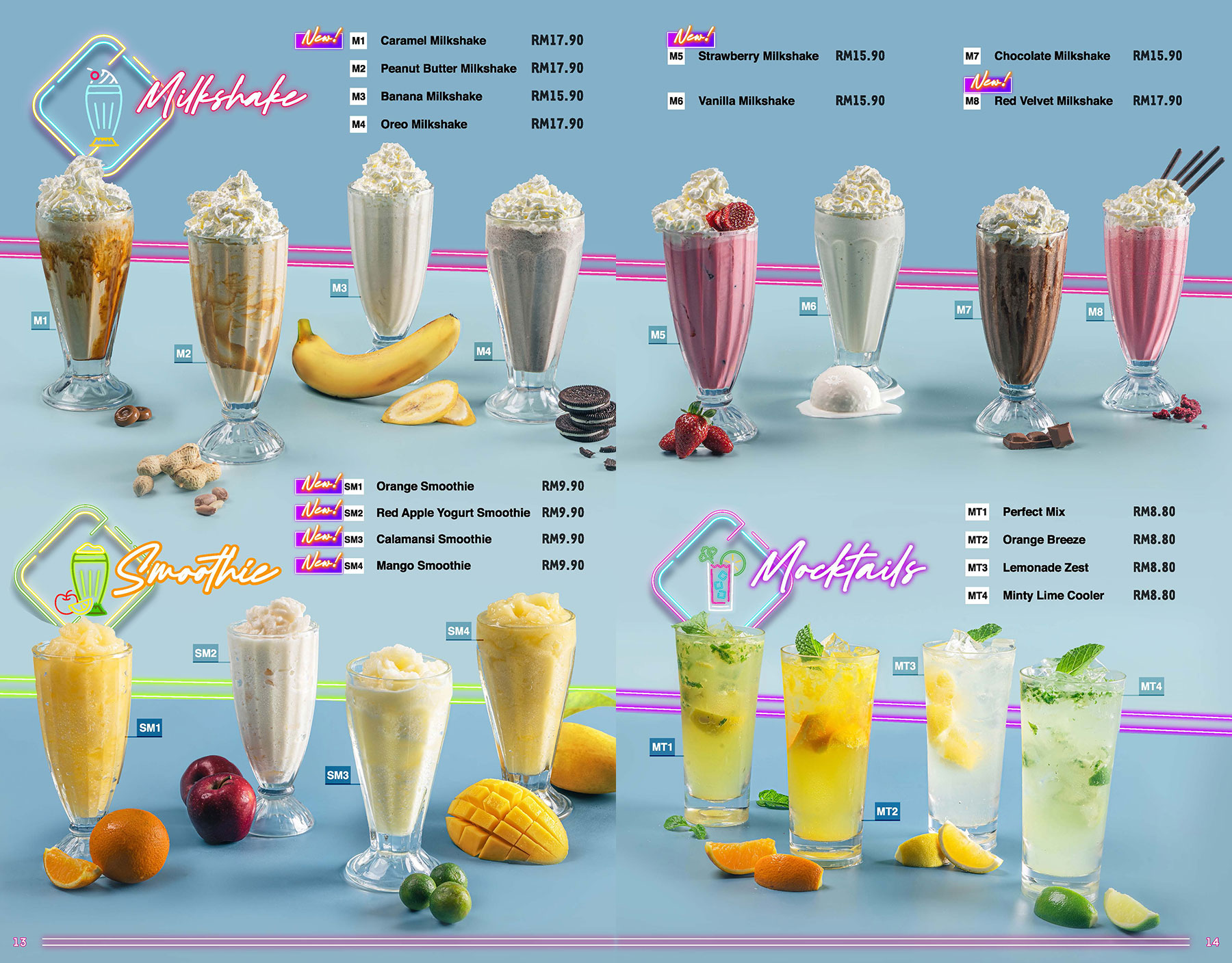 Menu : NY Steak Shack ~ Steak, Burgers & Shakes